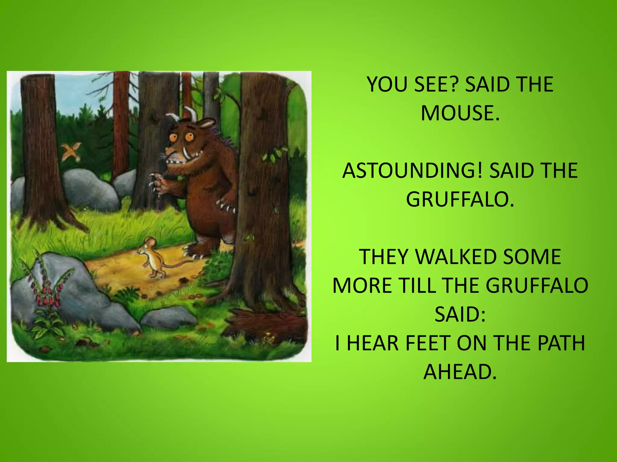 The gruffalo | PPTX