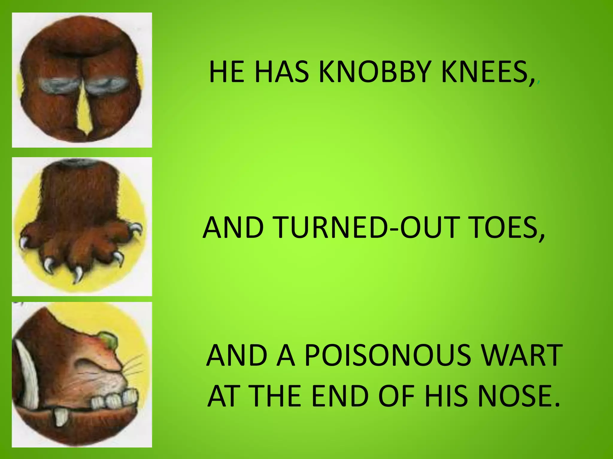 The gruffalo | PPTX