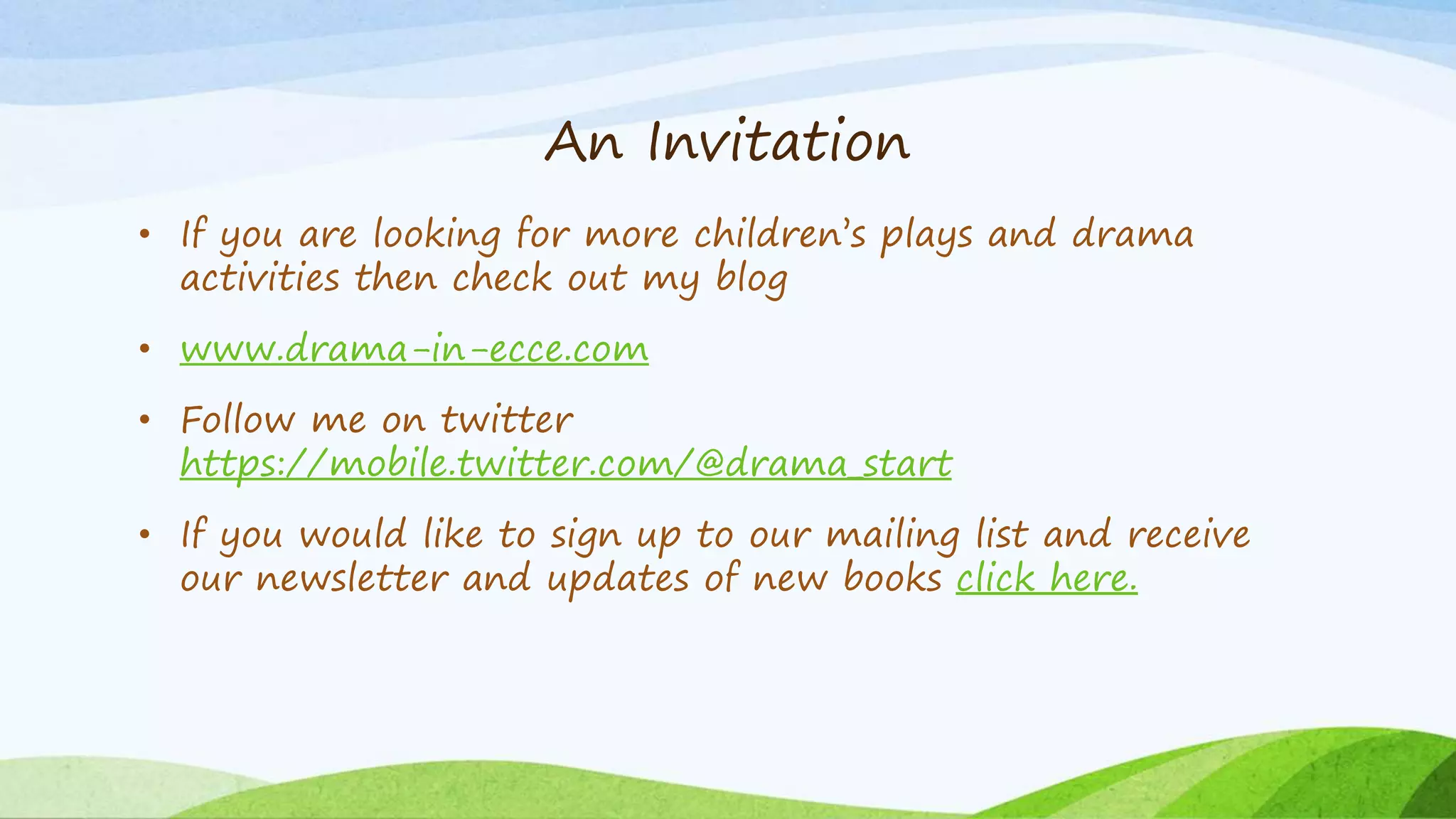 The Gruffalo drama workshop | PPTX