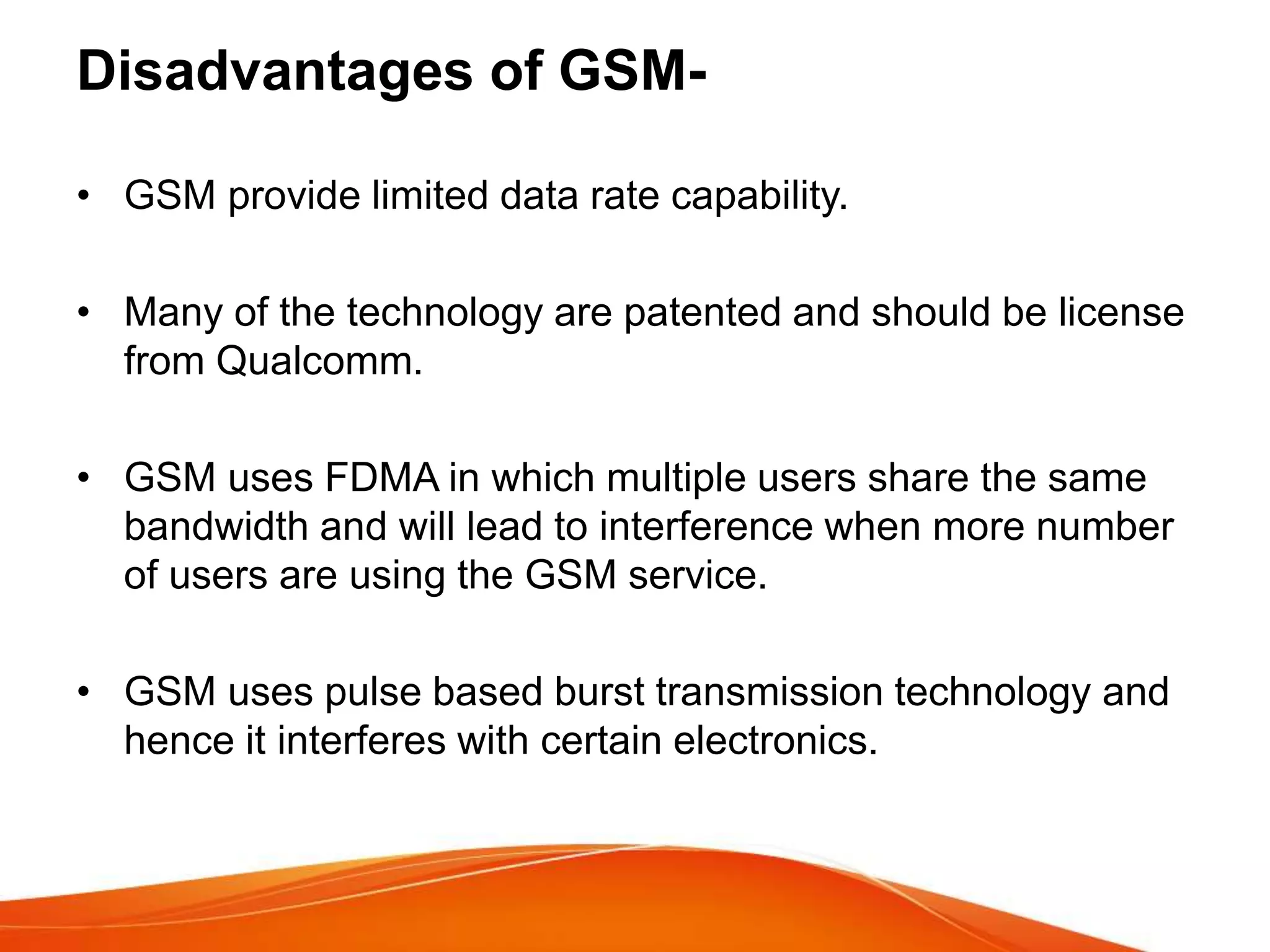 The GSM Technology | PPTX | Computer Networking | Computing