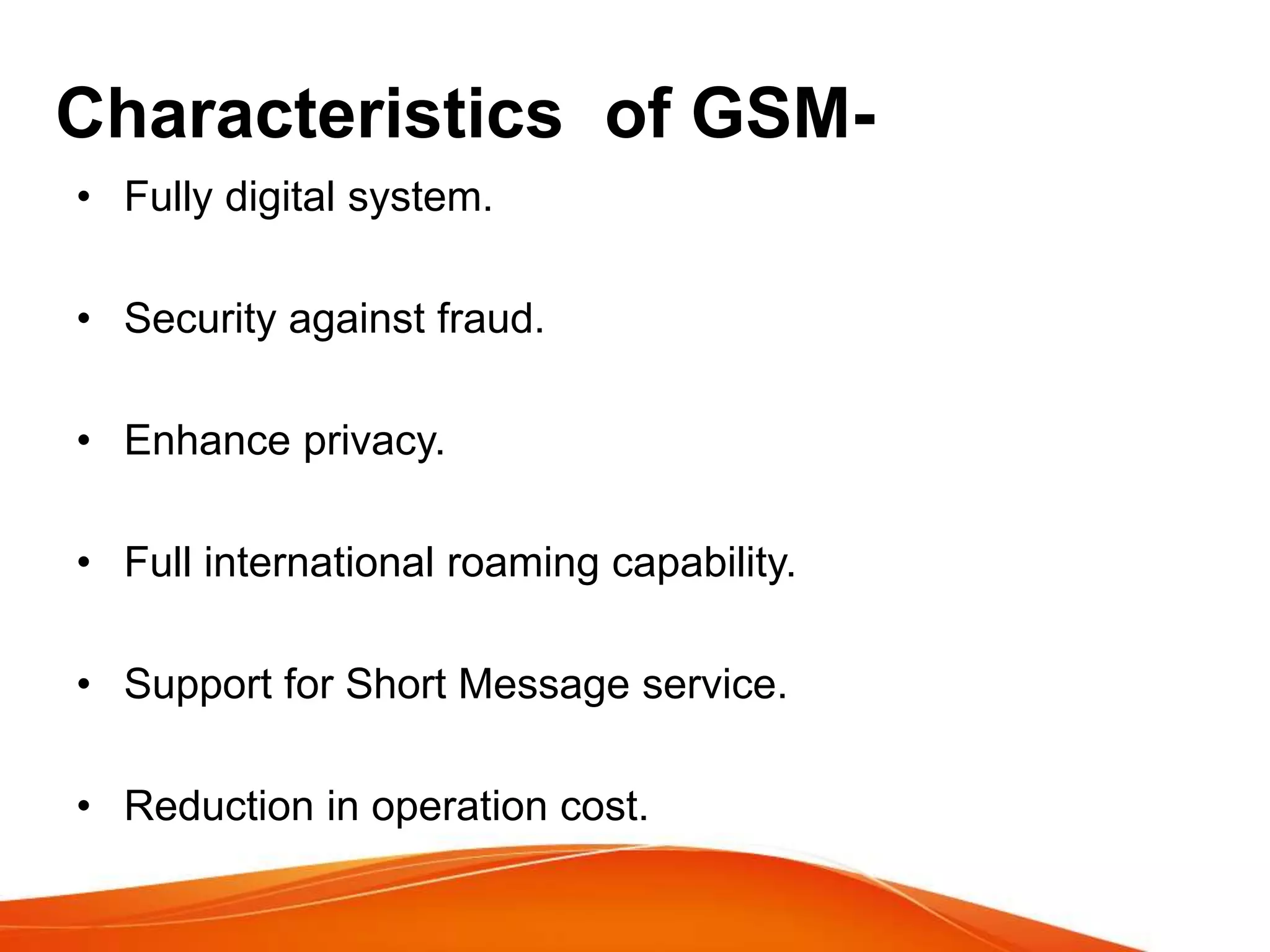 The GSM Technology | PPTX | Computer Networking | Computing