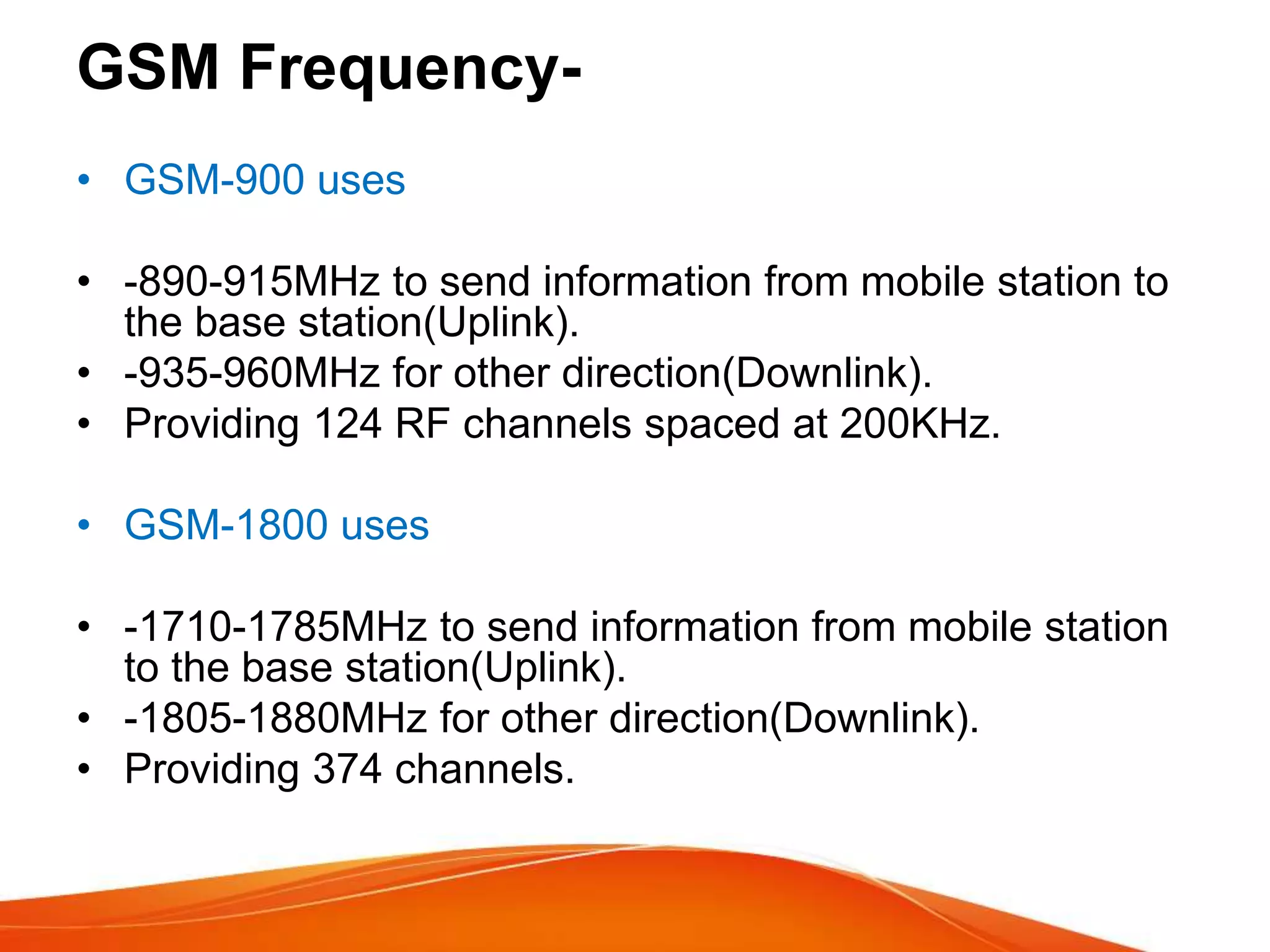 The GSM Technology | PPTX | Computer Networking | Computing
