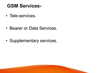 The GSM Technology | PPTX | Computer Networking | Computing