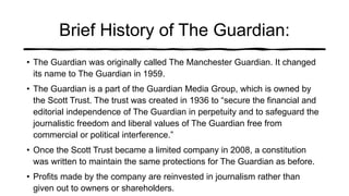 The Guardian Research | PPTX