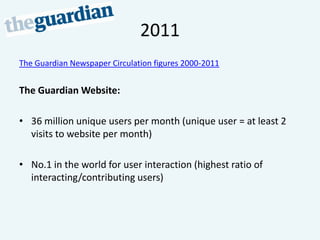 The guardian case study example | PPTX