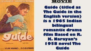 Rk Narayan's THE GUIDE.ppt.pdf----- | PDF