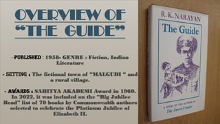 Rk Narayan's THE GUIDE.ppt.pdf----- | PDF