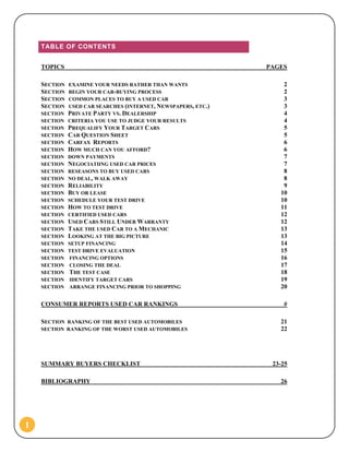 The Guide to Buying a Used Car | PDF | Certified Pre-Owned Cars | Auto Type