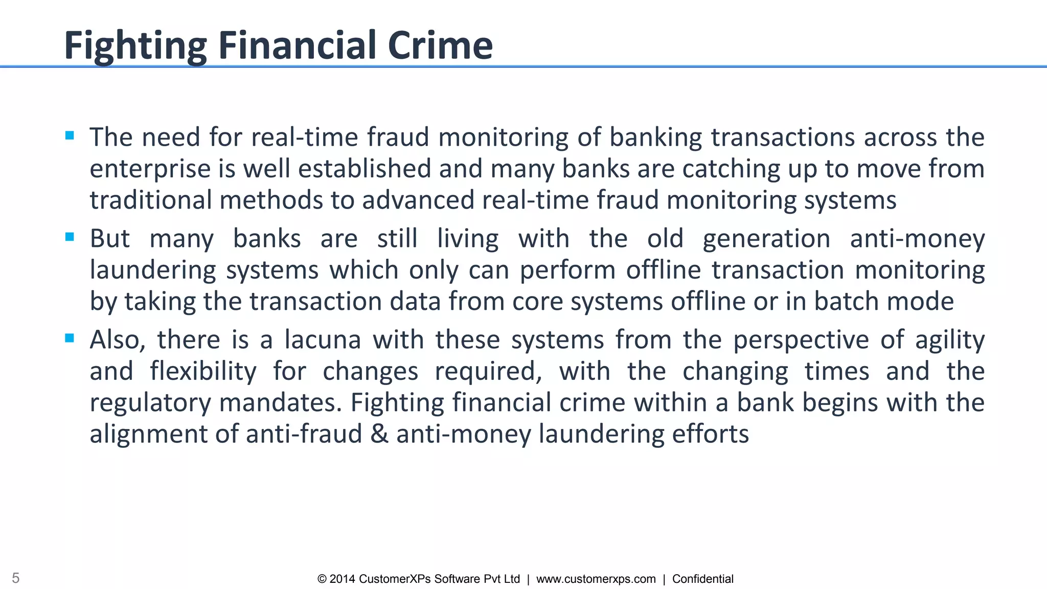 A guide to Financial Crime Management | PPTX