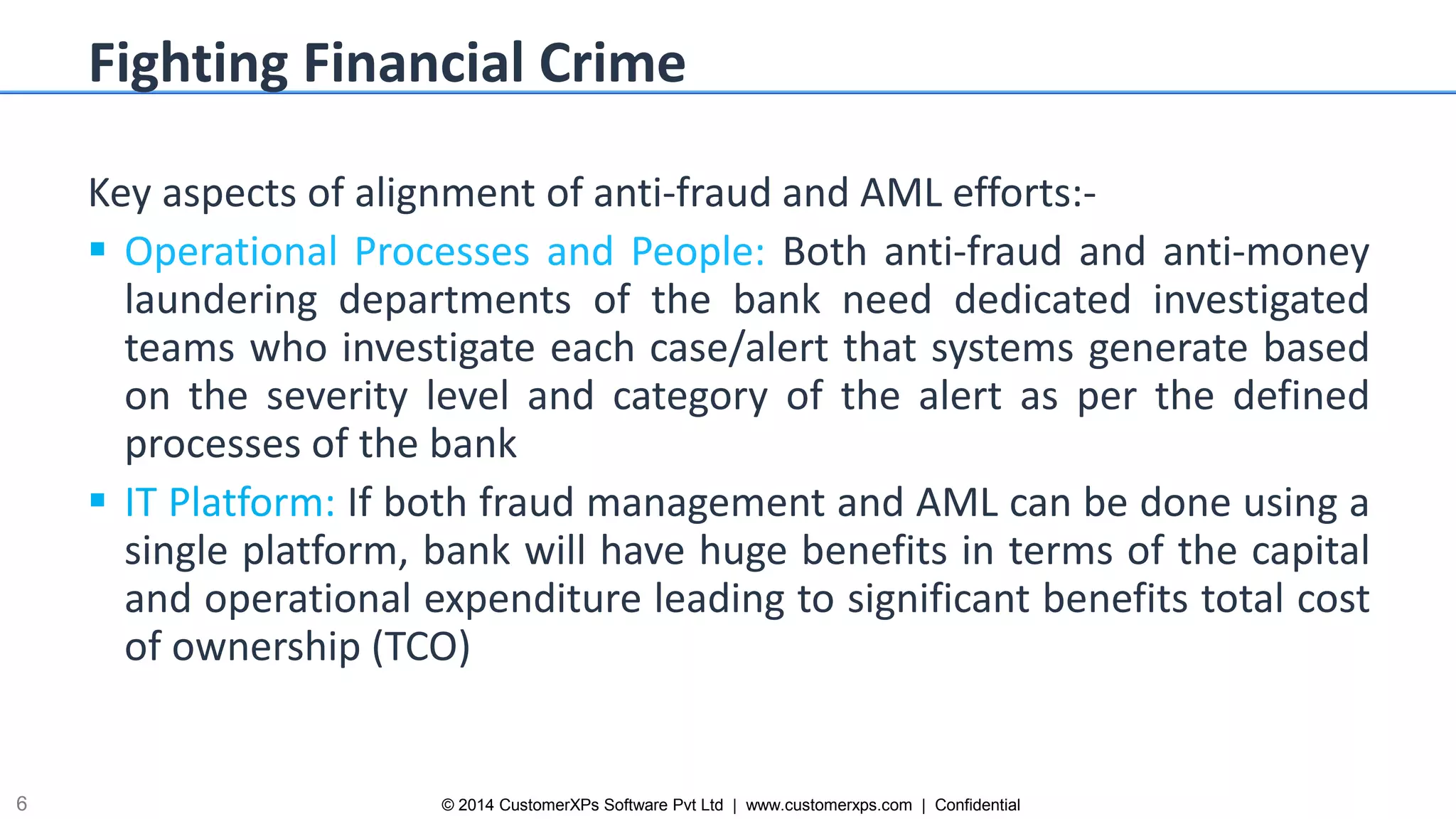 A guide to Financial Crime Management | PPTX