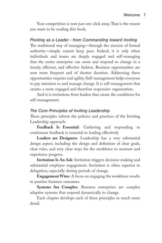 The guide to inviting leadership - Inviting Leadership by Daniel Mezick ...