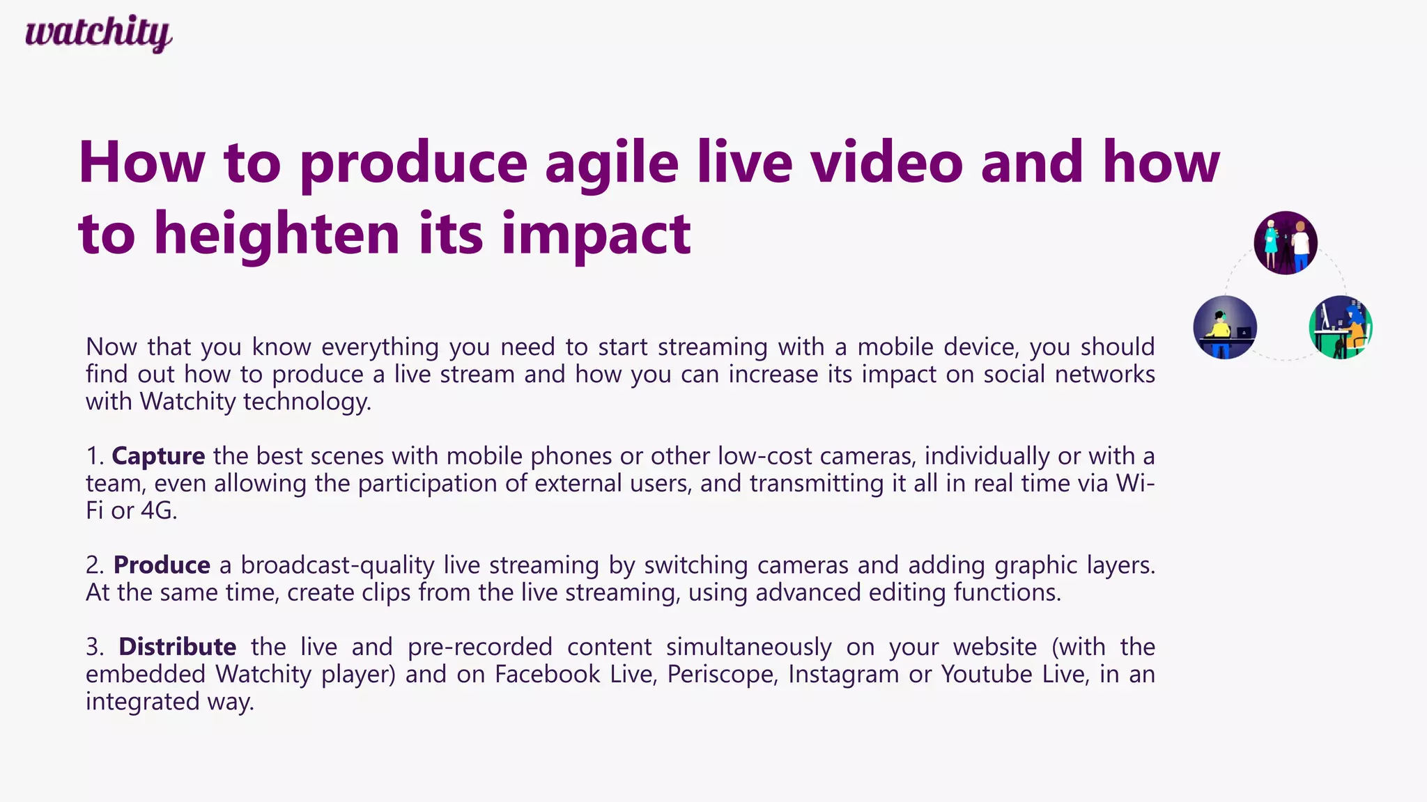The guide to video streaming with smartphones | PDF