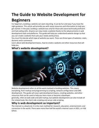 The Guide to Website Development for Beginners.pdf