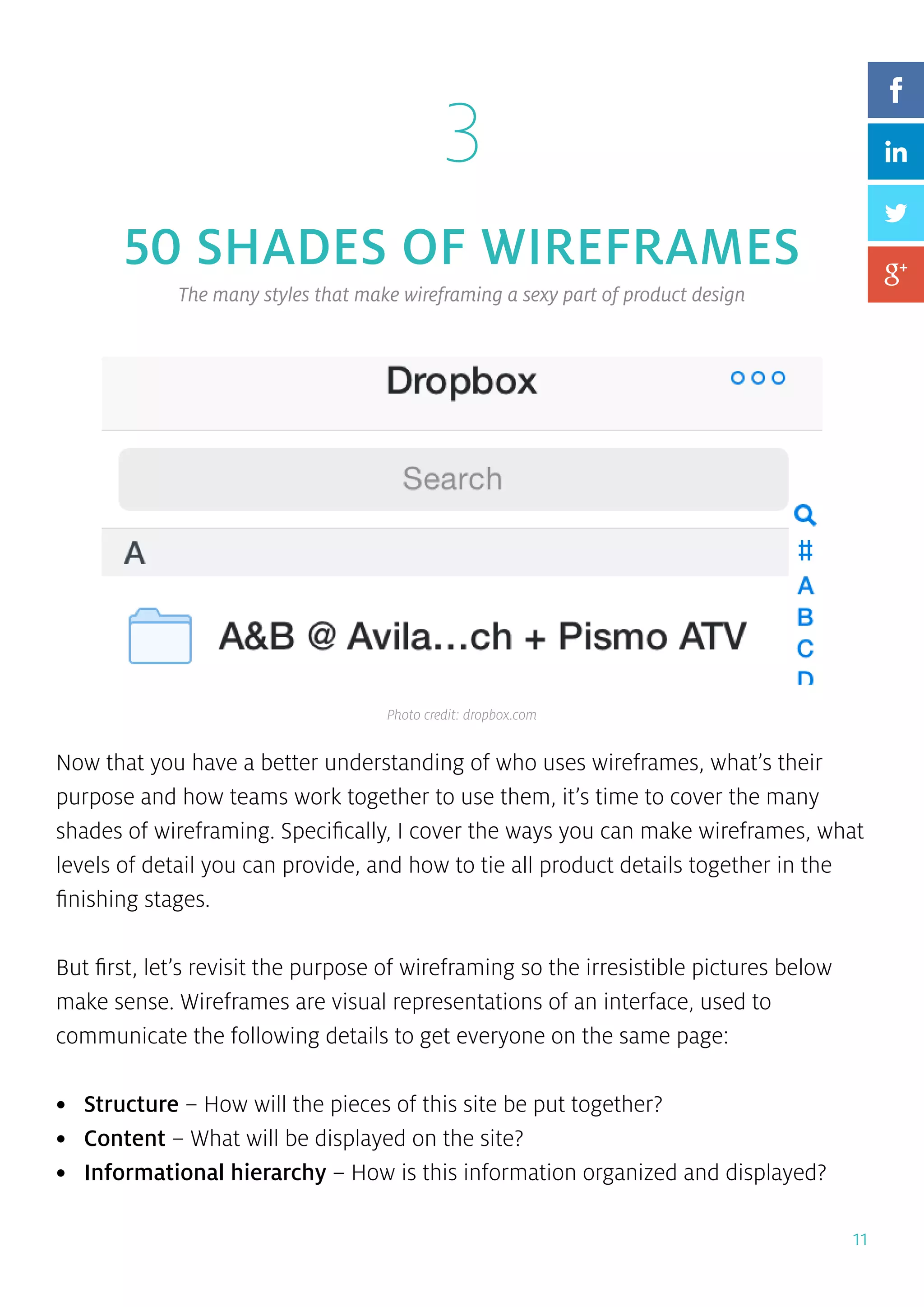 The guide to wireframing | PDF