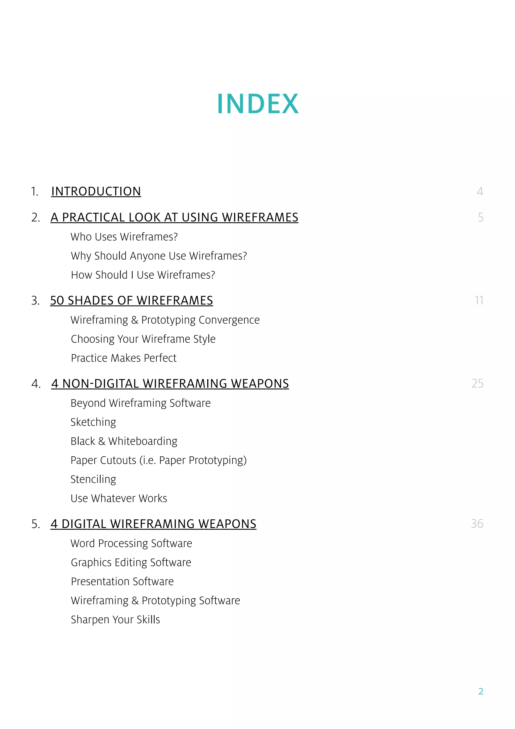 The guide to wireframing | PDF