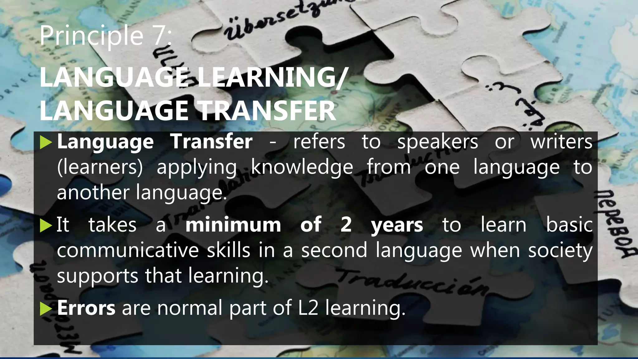 The guiding principles for teaching and learning mtb mle | PPTX