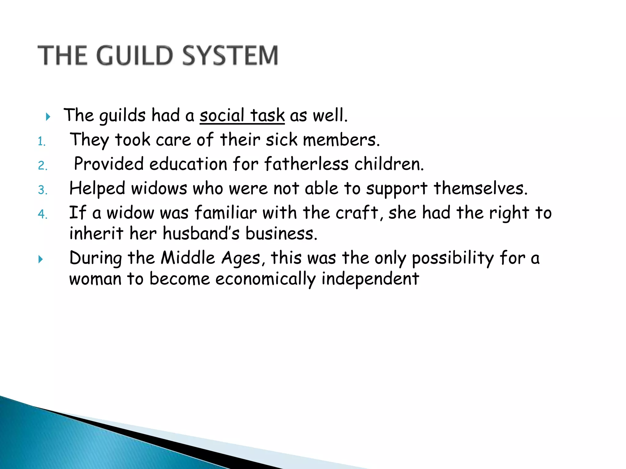 The Guild system | PPTX