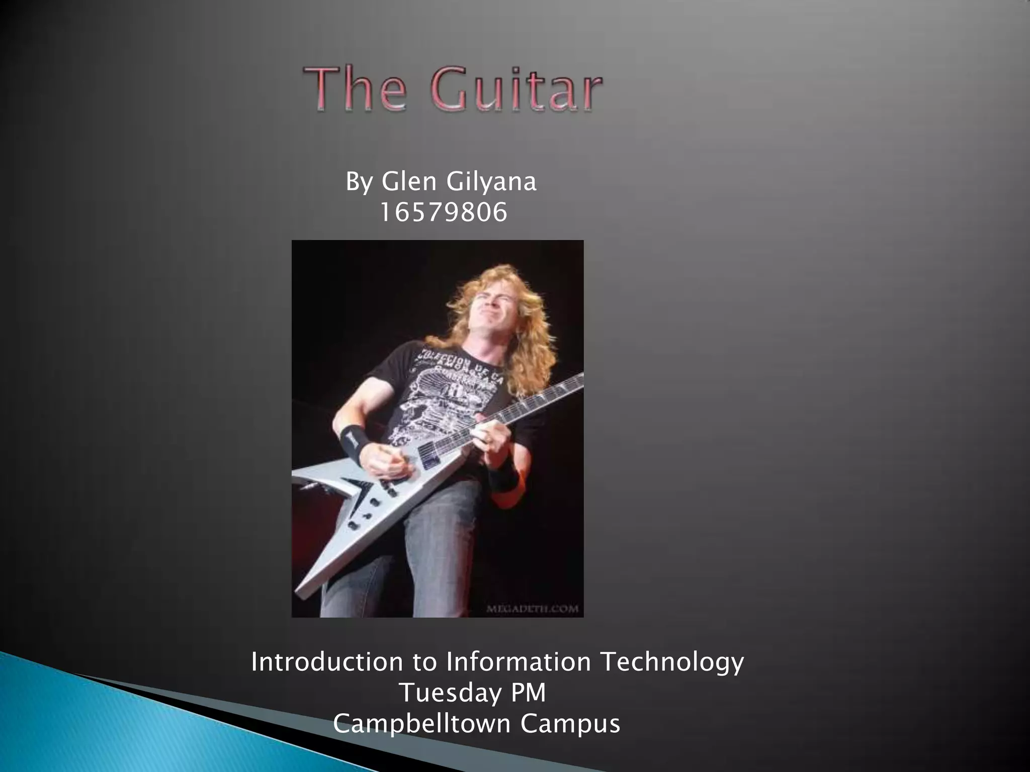 The Guitar | PPTX