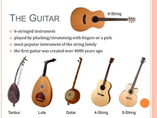 The Guitar | PPTX