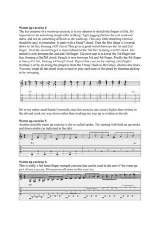 The guitar technique book | PDF