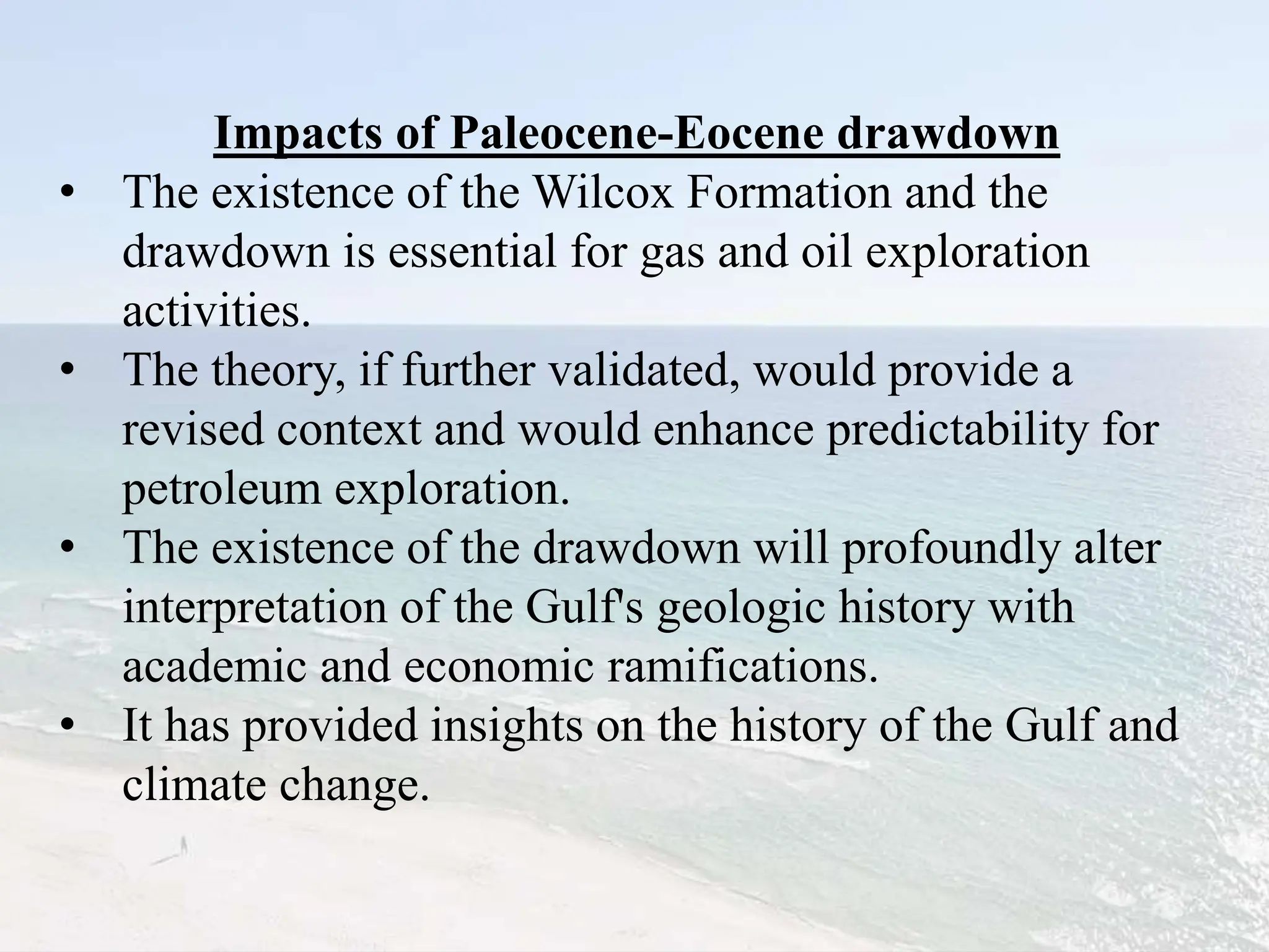 The Gulf of Mexico Paleoscene Eocene Thermal Maximum.pptx