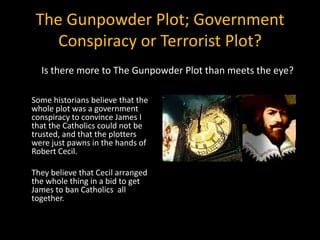 The Gunpowder Plot | PPT