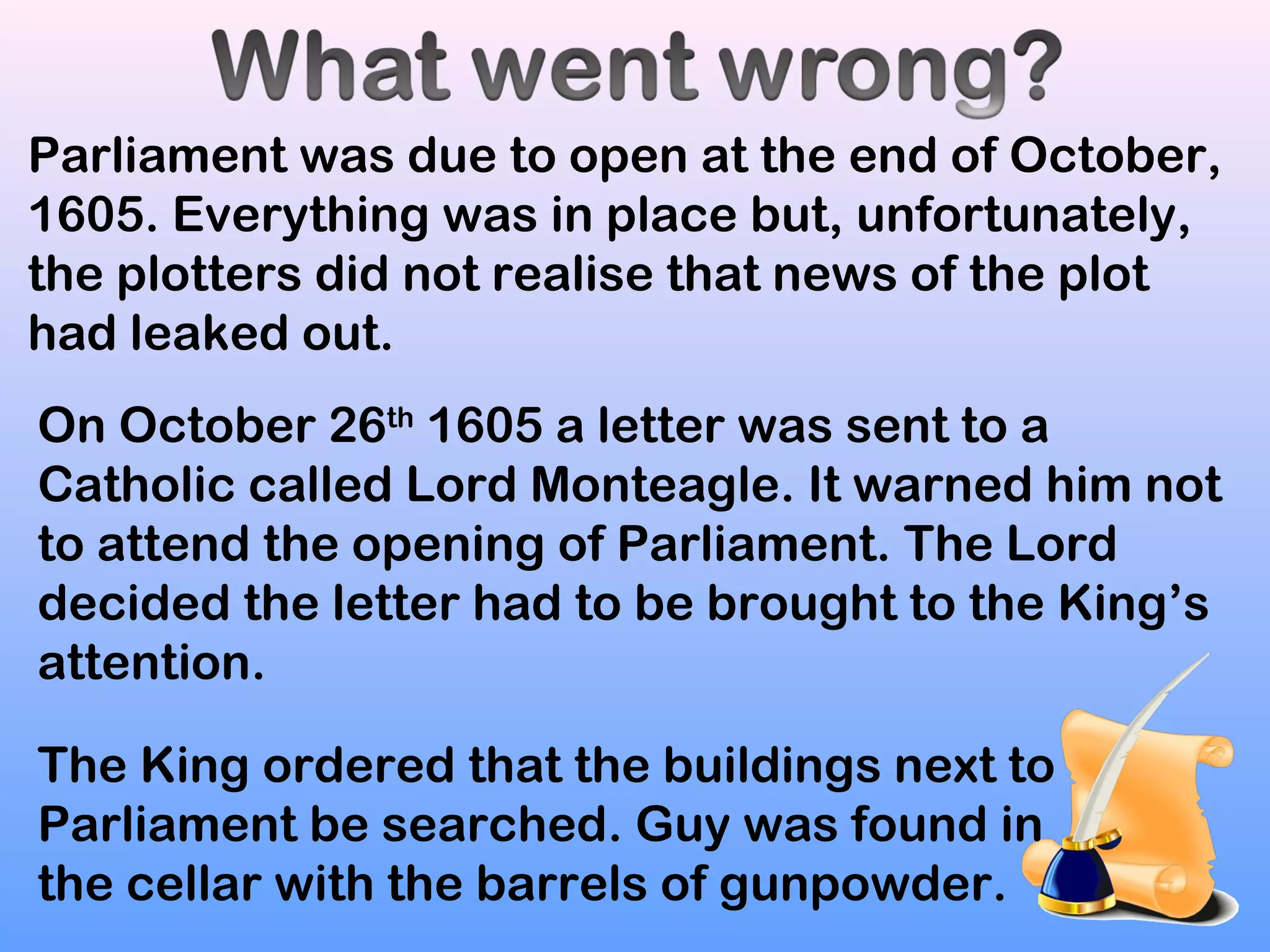 The gunpowder plot | PPT