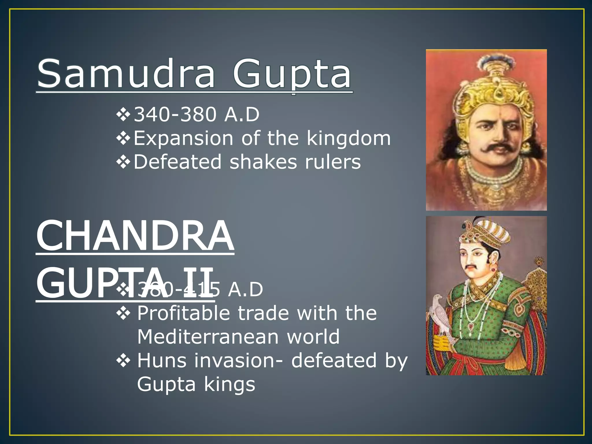 The gupta empire | PPTX