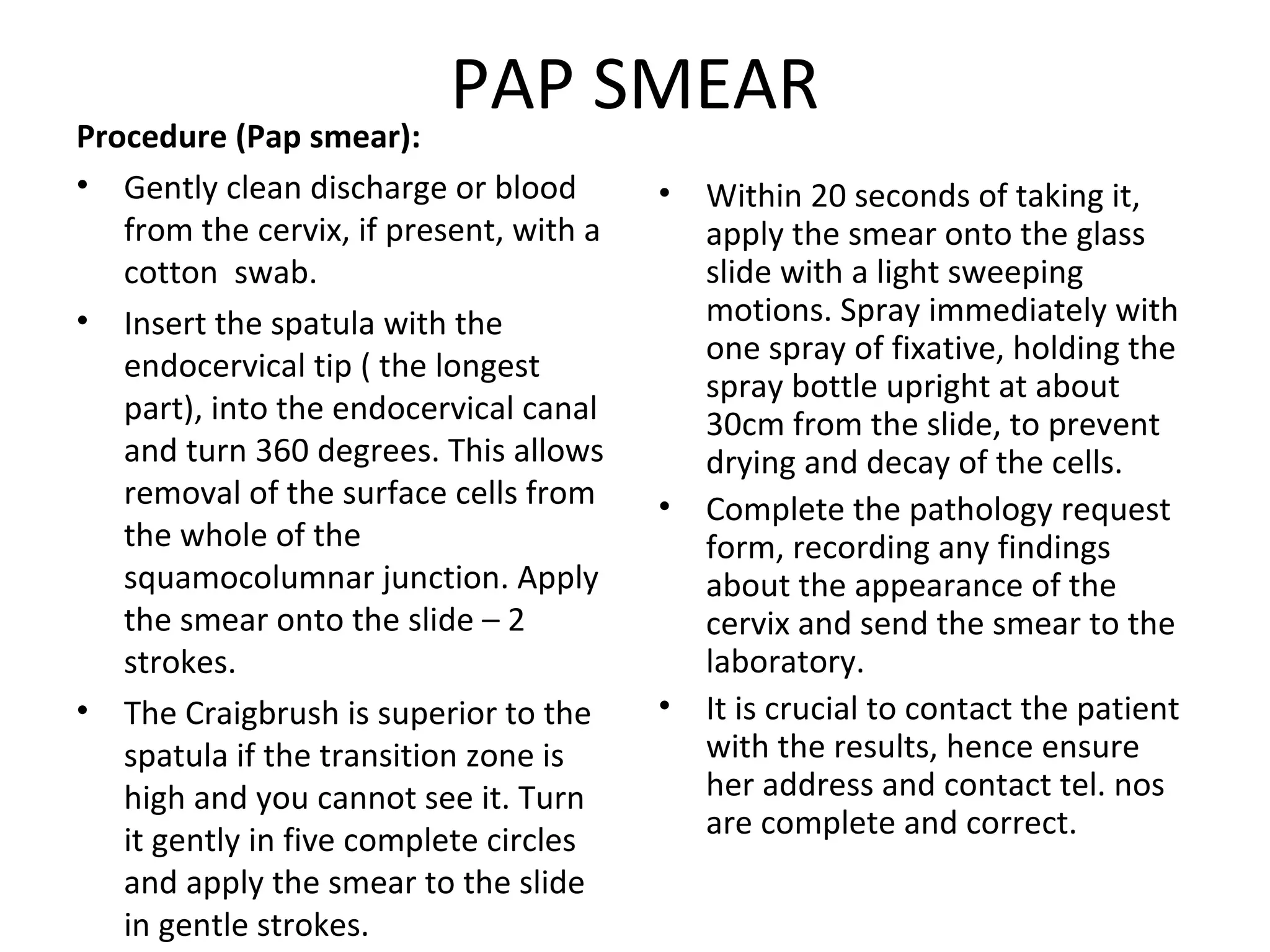 The gynaecological examination ppt | PPT