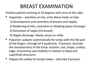The gynaecological examination ppt | PPT