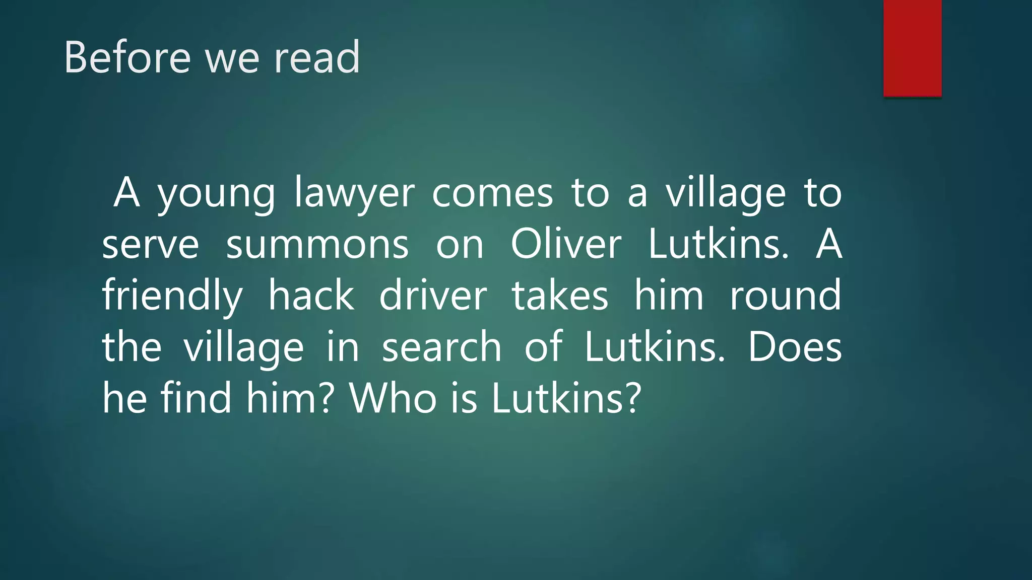 The Hack Driver | PPTX