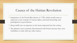 The Haitian Revolution | PPTX