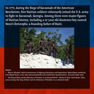 The Haitian Revolution Never Really Ended - Part 1 | PDF