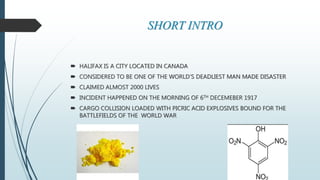 "The halifax explosion" | PPTX