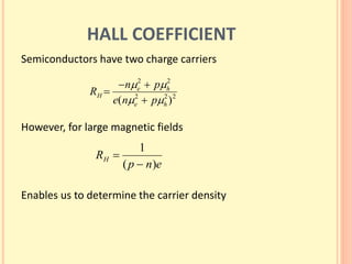 THE HALL EFFECT | PPTX