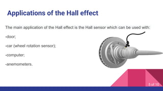 The hall effect | PPT