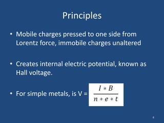 The Hall Effects.ppt..................... | PPT