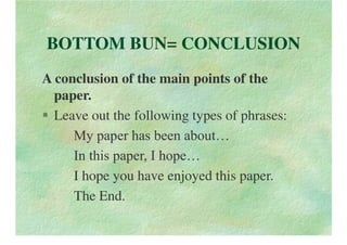 The Hamburger Model | PDF