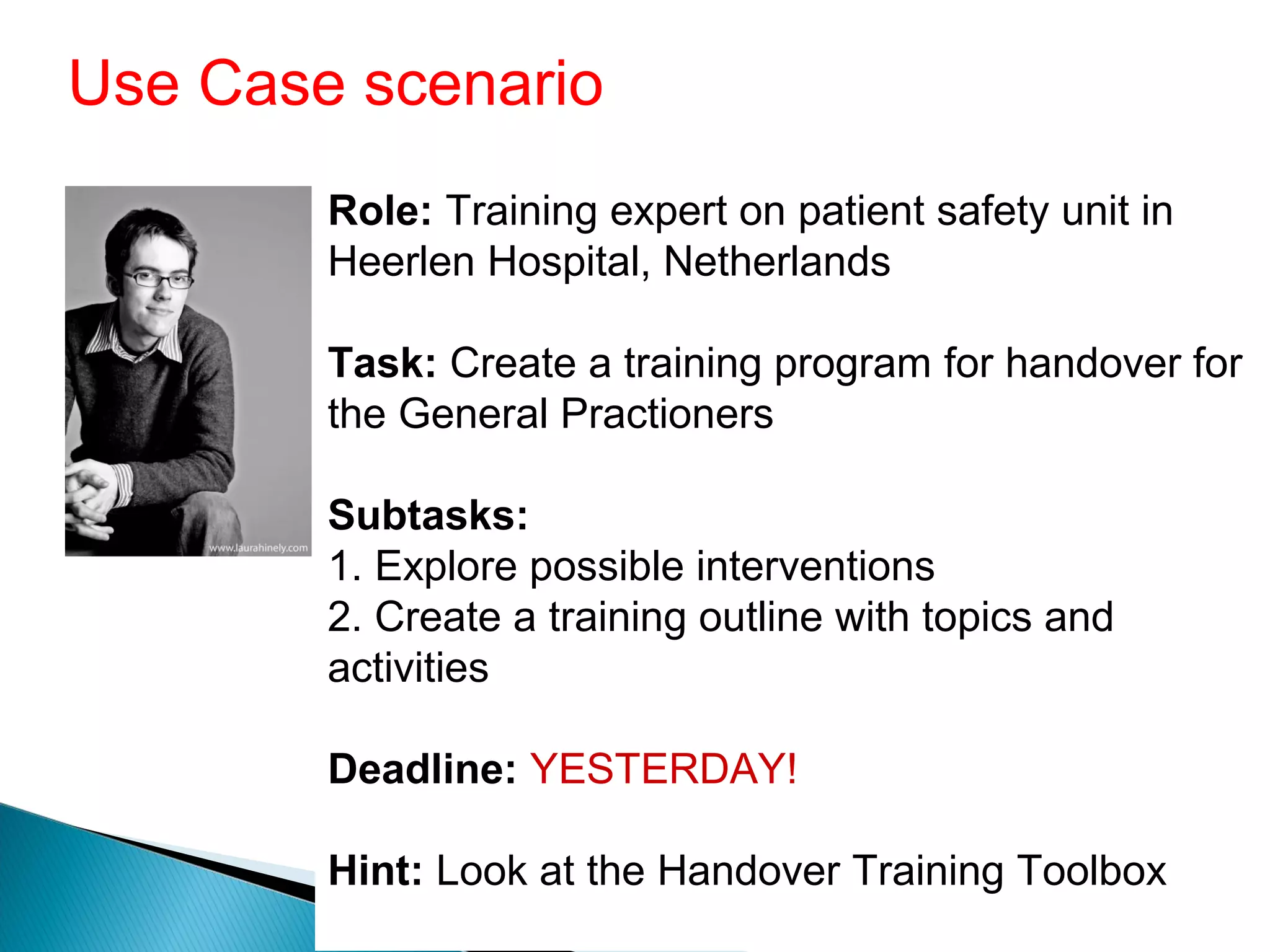 The Handover Toolbox | PPT
