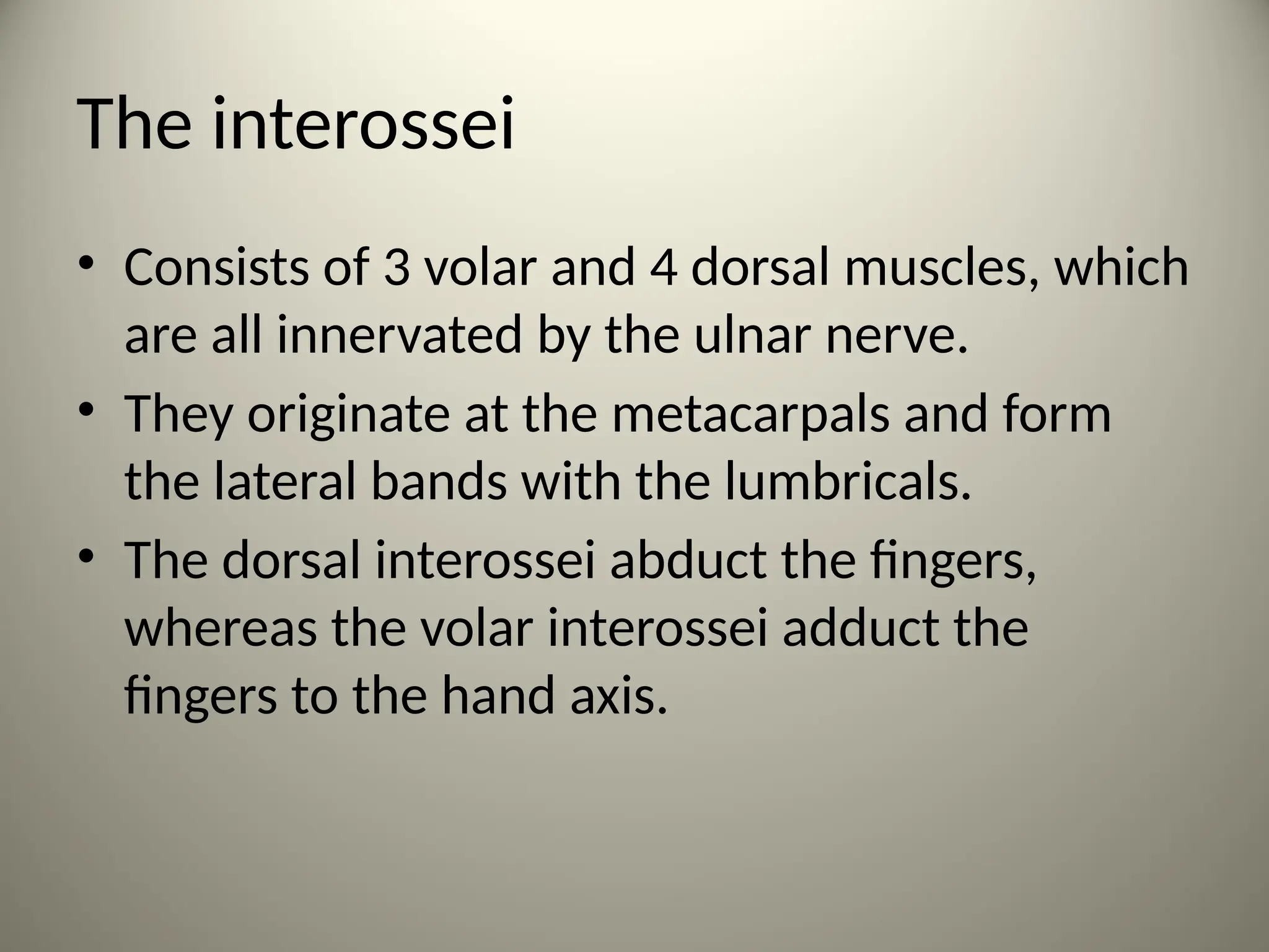 THE HAND PRESENTATION for master students | PPTX