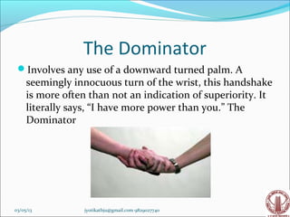The handshake | PPT