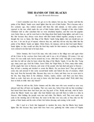 THE HANDS OF BLACK | DOCX