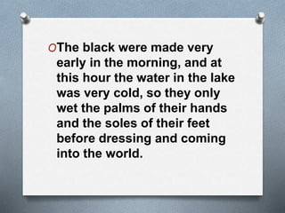 The hands of the blacks review | PPTX