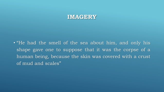 The Handsomest Drowned Man in the World | PPTX | Romance | Genres