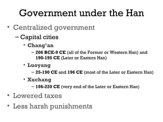 Han Dynasty | PPT