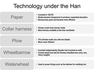 The Han Dynasty of China PowerPoint.ppt