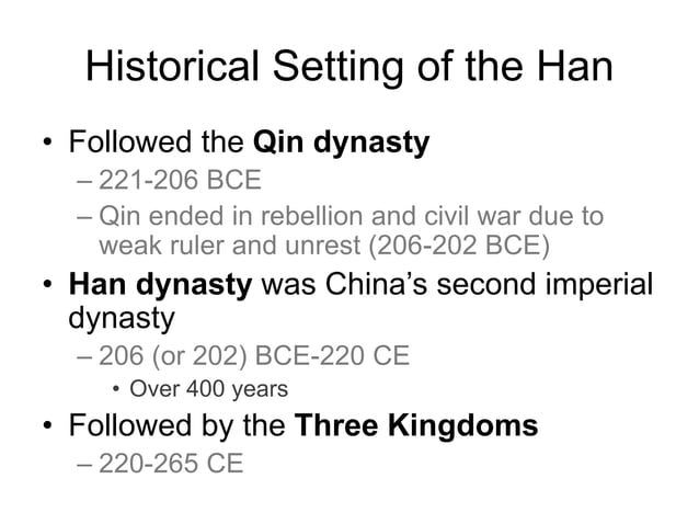 The Han Dynasty of China PowerPoint.ppt
