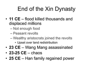 The Han Dynasty of China PowerPoint.ppt
