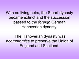 The hanoverian dynasty | PPT