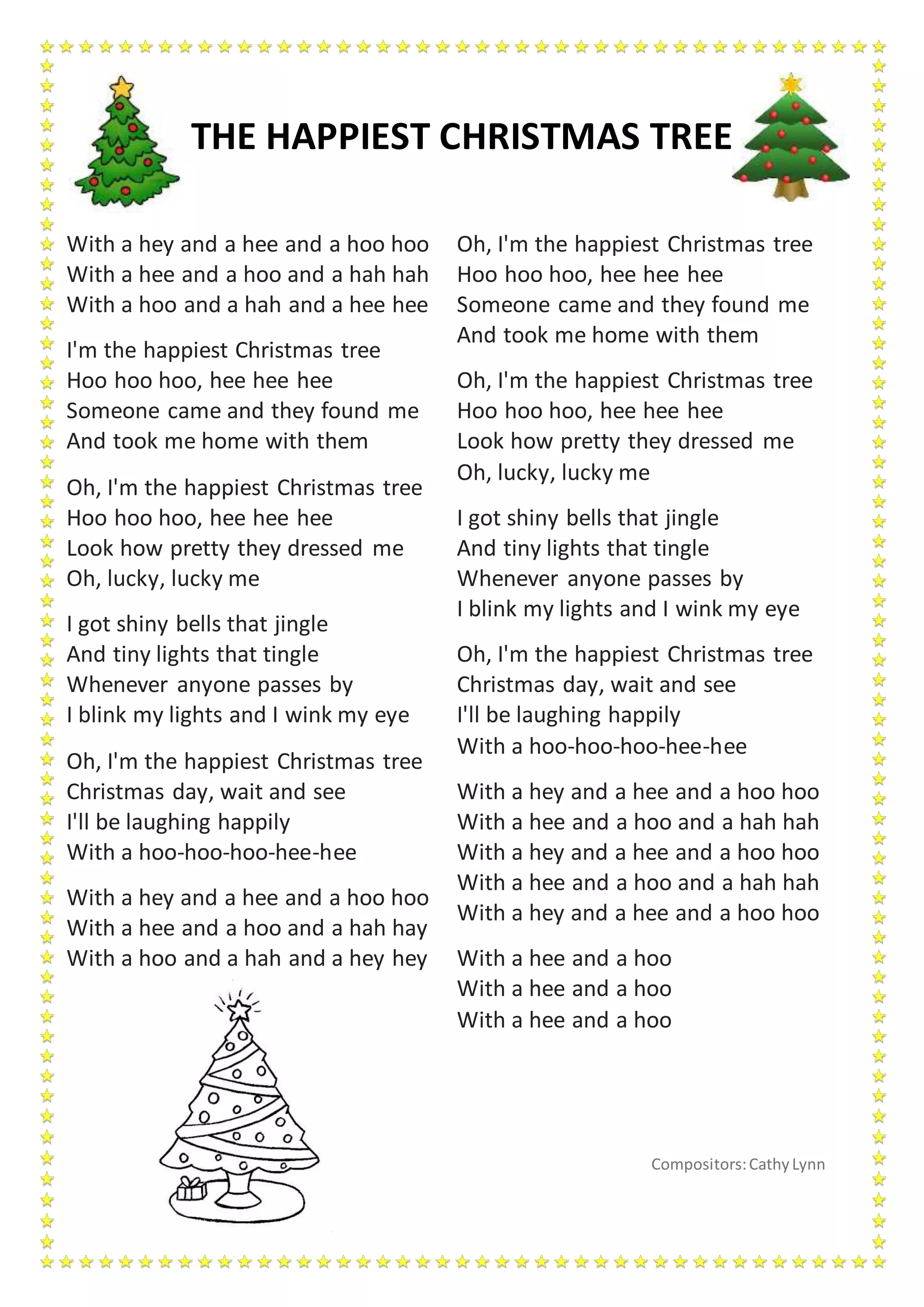 The happiest christmas tree | DOCX